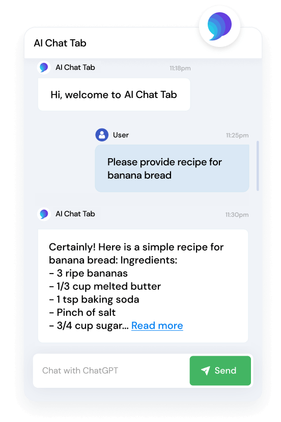 AI Chat Tab